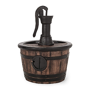 Christopher Knight Home Beaver Outdoor Fountain, Brown