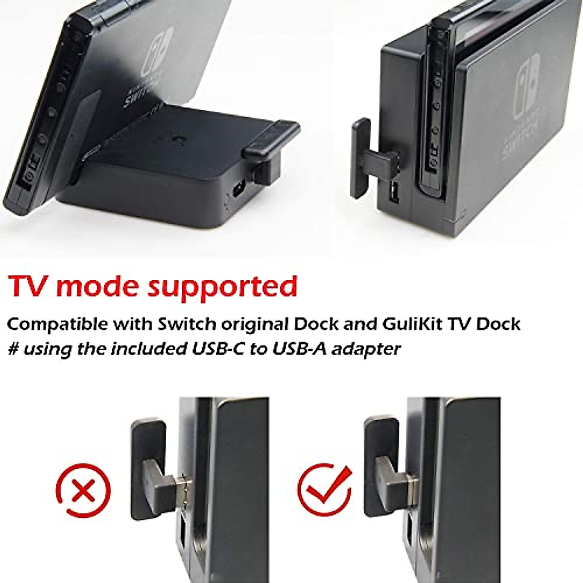 GuliKit Route Air Bluetooth Adapter for Nintendo Switch/Switch Lite PS4 PC, Dual Stream Bluetooth Wireless Audio Transmitter with aptX Low Latency Connect Your AirPods Bluetooth Speakers Headphone