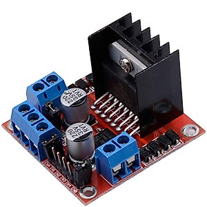 Qunqi L298N Motor Drive Controller Board Module Dual H Bridge DC Stepper For Arduino