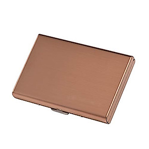 RFID Credit Card Holder Metal Wallet Stainless Steel Credit Card Protector Case Business Card Holder for Men or Women