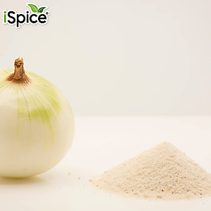 iSpice ONION POWDER | Pure and Fresh | Essential Kitchen Spice | 5.9oz (167g)