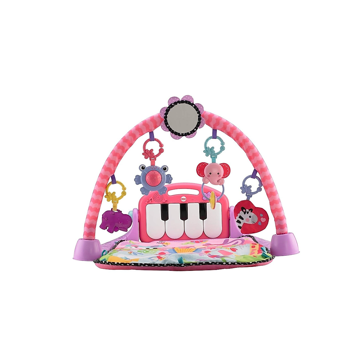 Fisher-Price Kick & Play Piano Gym, Pink
