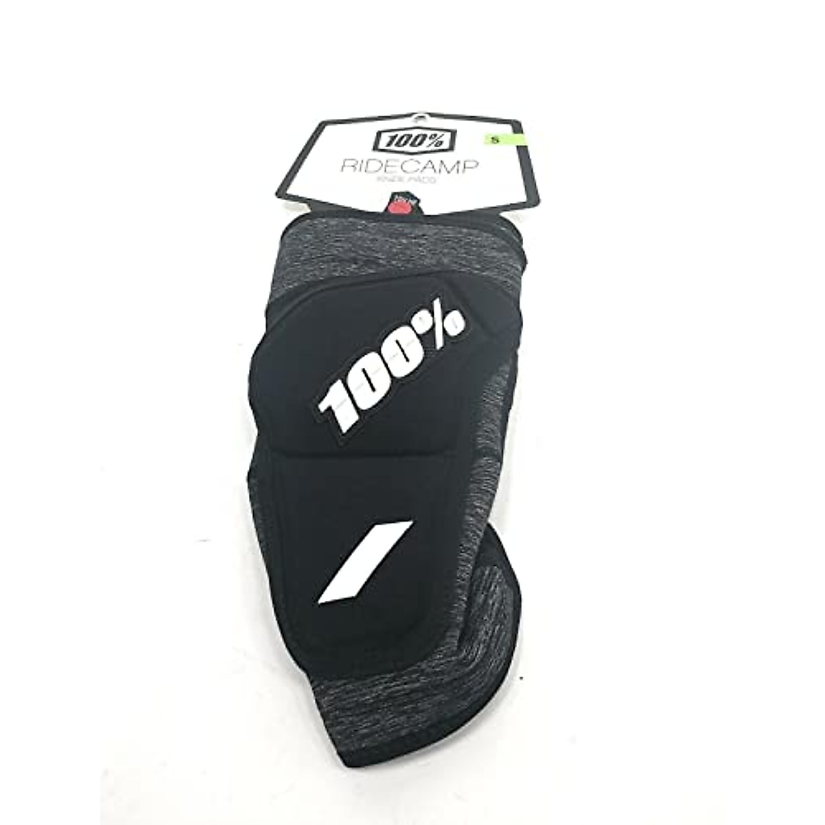 1 Unisex-Adult Ridecamp Knee Guard, Grey Heather/Black, S