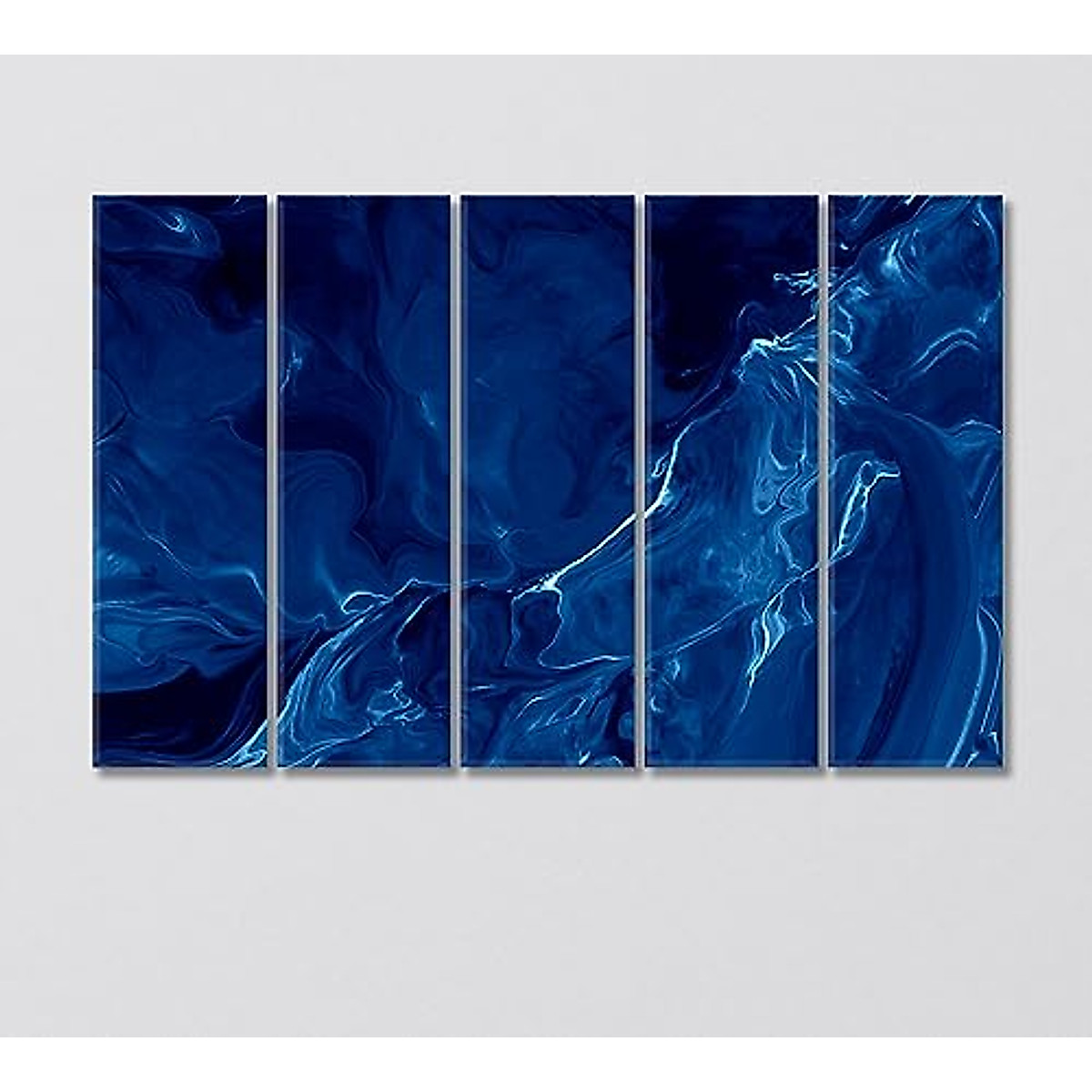 Abstract Ocean Canvas Print 1 Panel / 36x24 inches