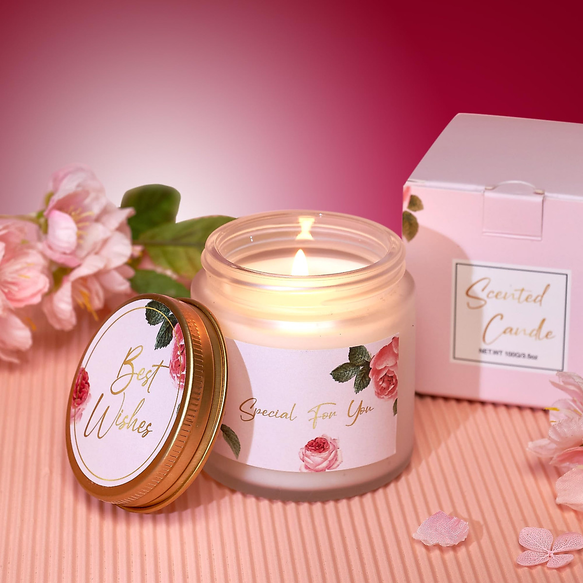 Get Well Gifts for Women, Care Package For Women Get Well Soon Gifts Baskets Feel Better Soon Gifts Sympathy Gifts Thinking of You Relaxing Spa Get Well Gifts for Women After Surgery