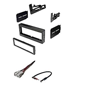 Car Stereo Dash Kit, Wire Harness, Antenna Adapter for Installing a Radio for Some 1995-2002 Cadillac Escalade Astro Avalanche Express Silverado Suburban Tahoe GMC Safari Savana Sierra Yukon