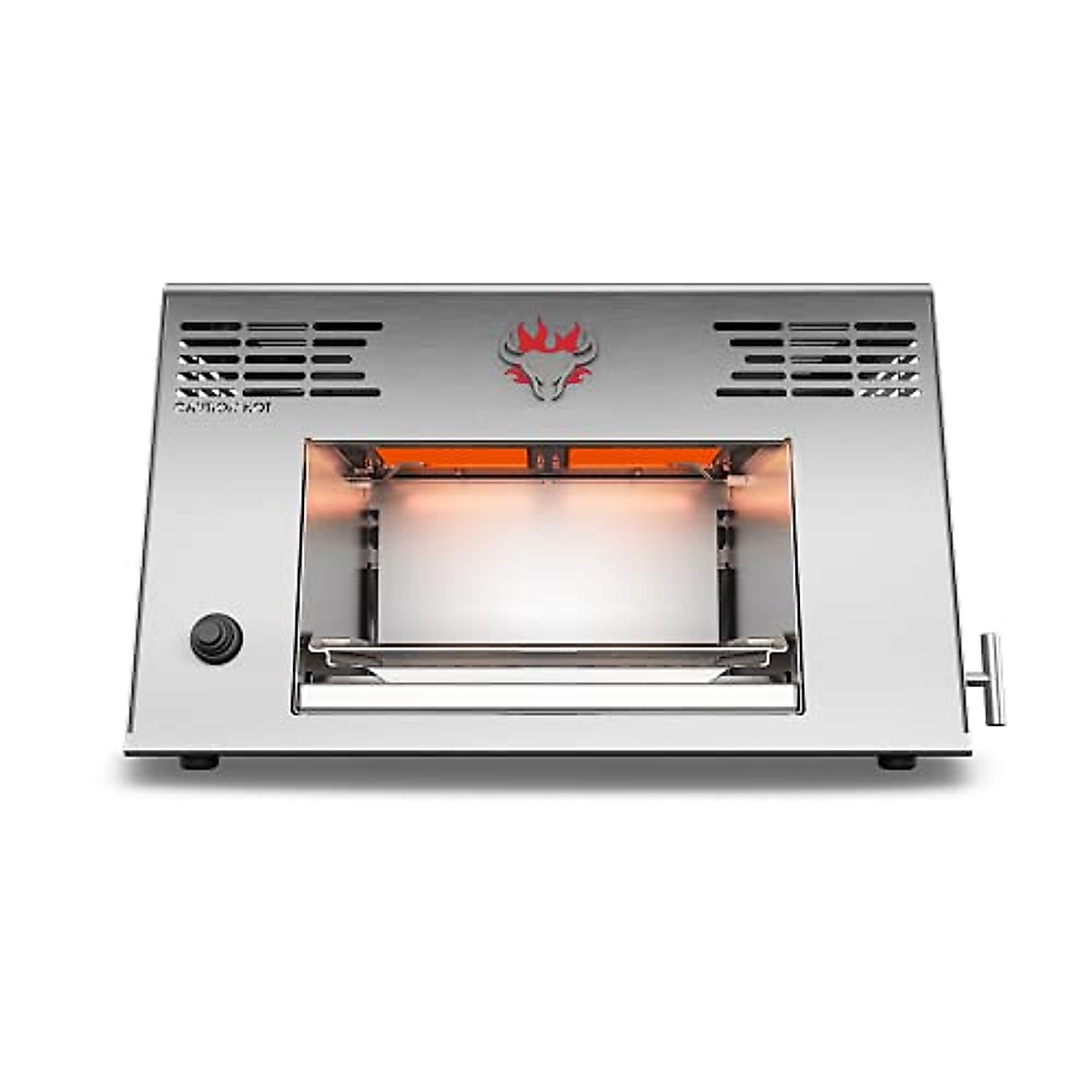 Schwank 1500°F Portable Infrared Grill, Stainless Steel, Natural Gas (NG), Made in USA