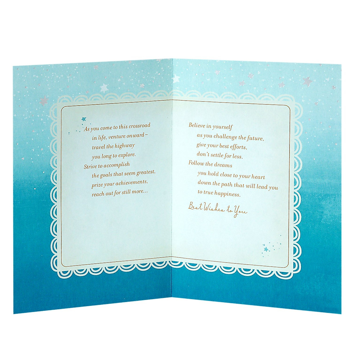 Hallmark Graduation Card (Path to True Happiness)