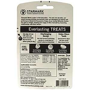 (3 Pack) StarMark Everlasting Bacon Dog Dental Chews, Small (2 Chews Per Pack / 6 Total)