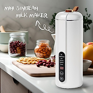 Mini Soy Milk Maker, 300ml/10oz, Juicer Soybean Milk Machine