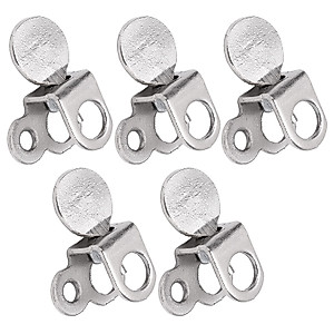 5 Pcs Needle Clamp, Stainless Steel Sewing Machine Fixed Replacement Needle Collet Holder, Table Sewing Clamp for Youth 505
