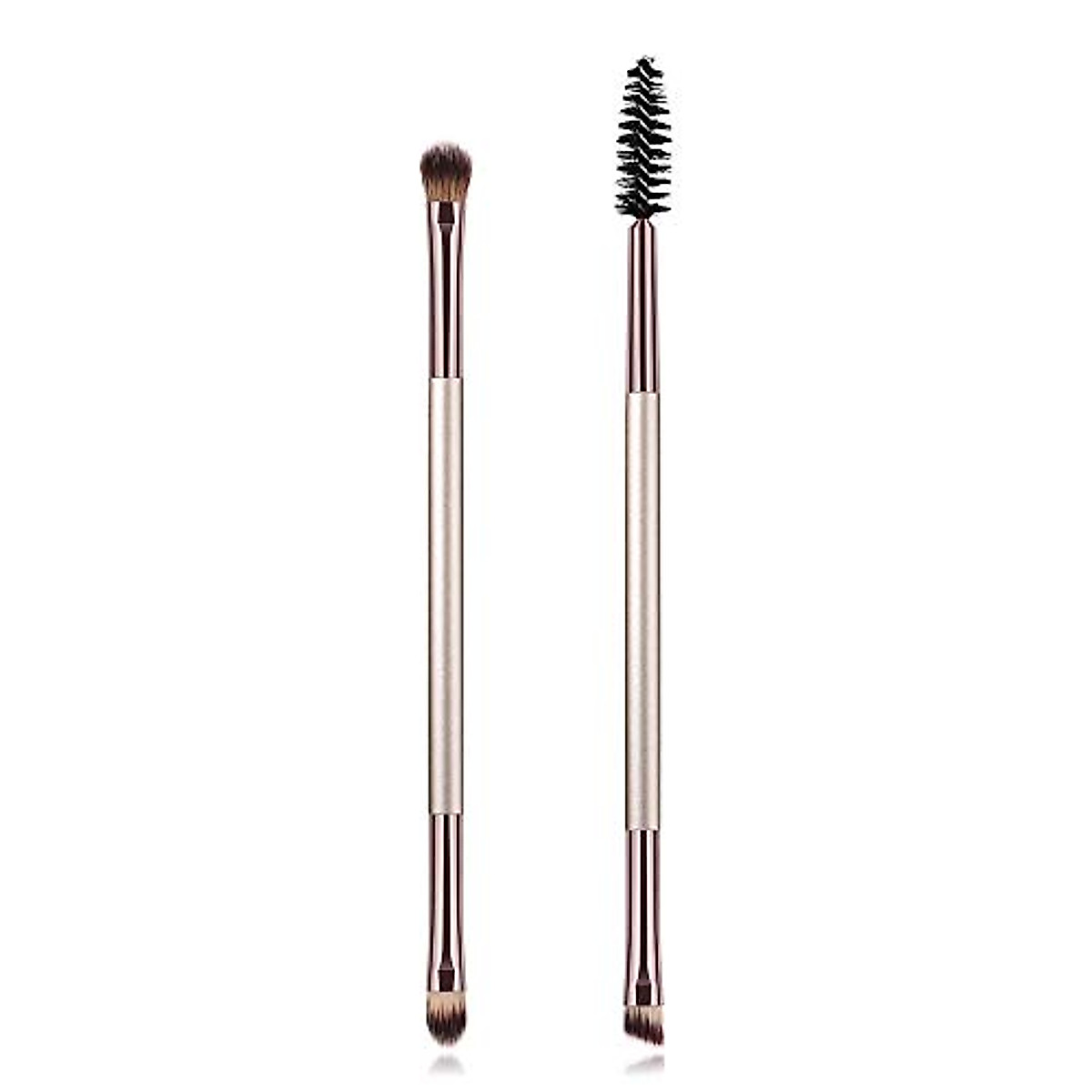 Vintage Makeup Brushes 2PCS Double End Eyelash Brush Cosmetic Eyeshadow Brush Makeup Tool Wet And Wild Makeup Brushes