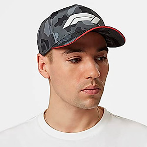 Formula 1 - Official Merchandise - F1 Camo Hat - Unisex - Black - Size: One Size