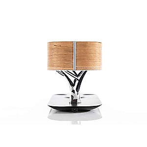 Sharper Image Bonsai Bluetooth Speaker Lamp with Wireless Charging Pad