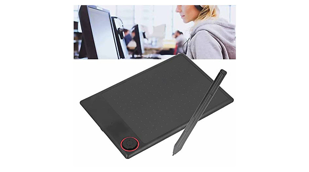 Graphics Drawing Tablet with Stylus Pen - High Sensitivity & Easy Use