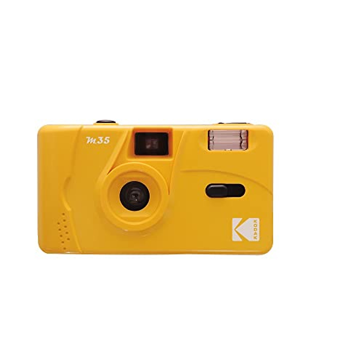 Kodak M35 35mm Film Camera (Yellow) - Focus Free, Reusable, Built in Flash, Easy to Use