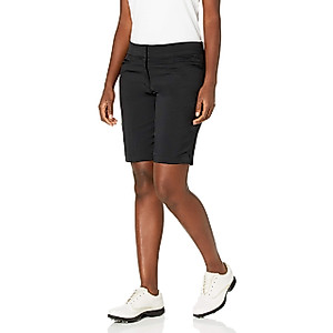 PGA TOUR womens 19" With Comfort Stretch Waistband (Size 2 - 18 Plus) Golf Shorts, Caviar, 14 US