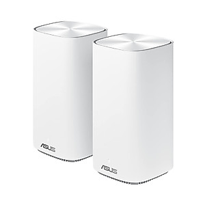 ASUS CD6 2.5 Gigabit Ethernet, 5 Gigabit Ethernet Wired Router - White, 2 Pack