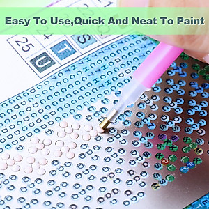 WILLBOND 3 Pieces Diamond Painting Ruler Stainless Steel Diamond Mesh Ruler, 3 Styles of 599, 520 and 699 Blank Grids with 2 Pieces Diamond Painting Fix Tool for 5D DIY Diamond Painting Supplies