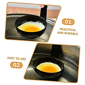 CIYODO 3pcs Stainless Steel Egg Cooker Egg Maker Machine Boil Egg Cooker Egg Holder Stand Boiled Egg Cooker Egg Cups for Eggs Steamed Egg Cup Egg Pan Steamer Pot Boiled Egg Holder Black