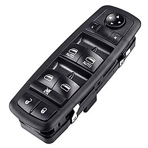 PUENGSI Master Power Window Switch for | 2009-2012 Dodge Ram 1500 2500 3500 | Replaces OE 4602863AB, 4602863AC, 4602863AD