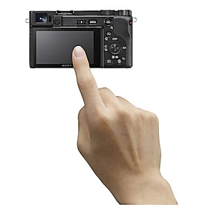 Sony Alpha a6100 Mirrorless Camera with 16-50mm and 55-210mm Lenses, Video Bundle + LED Video Light + Microphone + Extreme Speed 64GB Memory(21pc Bundle)