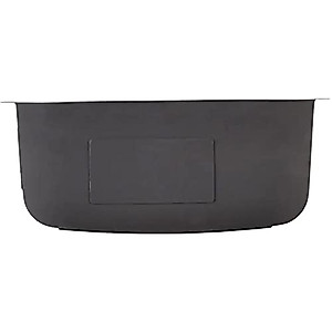 Signature Hardware 948495 Cypress 34" Undermount 60/40 Double Basin Stainless Steel Kitchen Sink