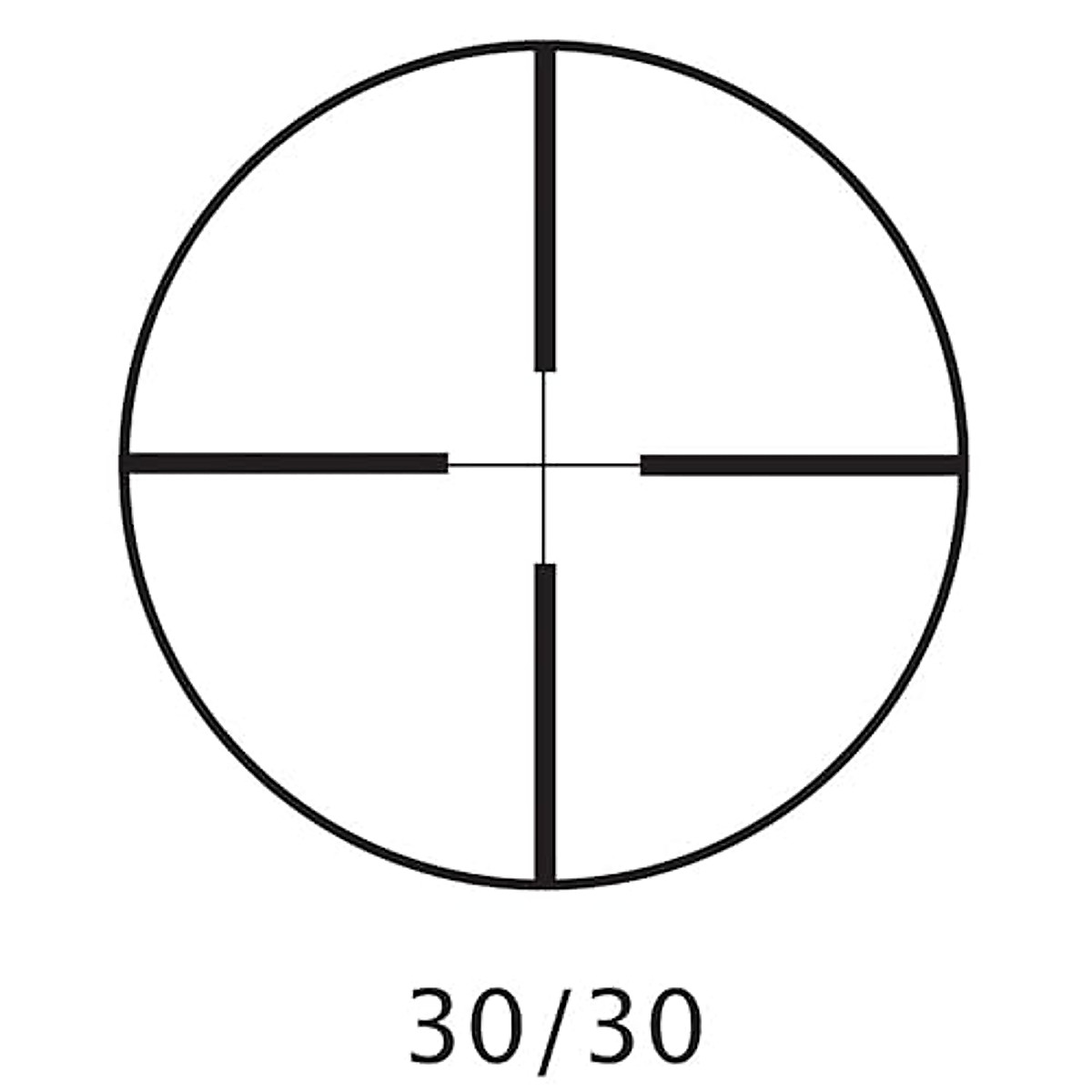 BARSKA CO11492 Colorado Rifle Scope 3-9x40 30/30 Reticle with Rings, Black