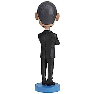 Royal Bobbles Barack Obama Bobblehead, Premium Polyresin Lifelike Figure, Unique Serial Number, Exquisite Detail
