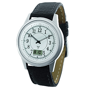 La Crosse Technology EH-23SA Stainless Steel Atomic Watch,Silver