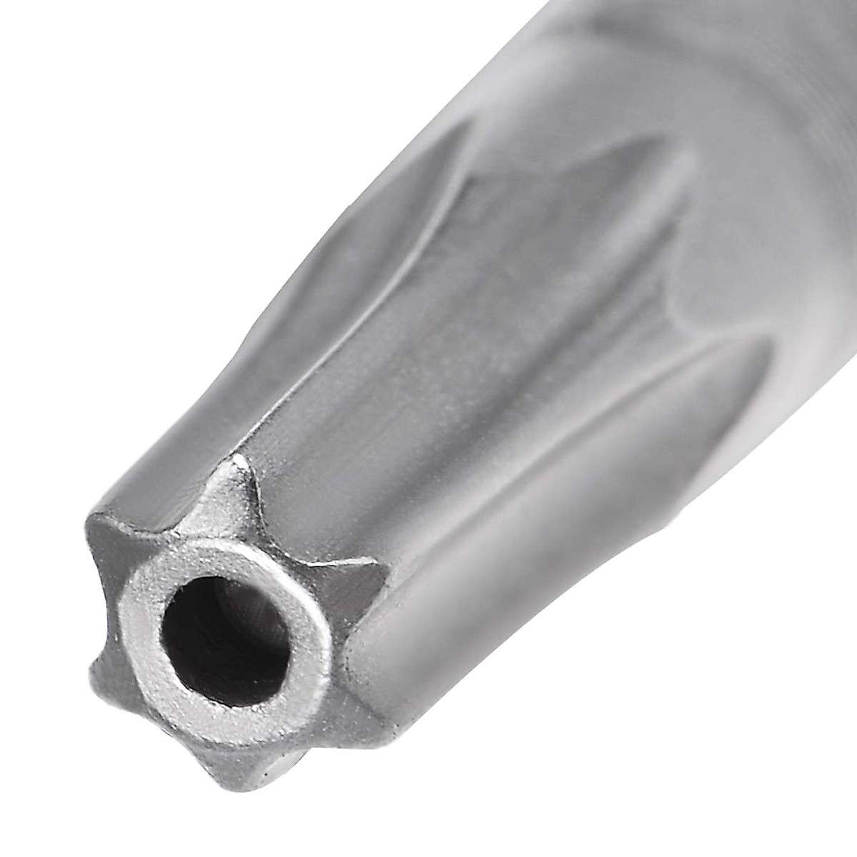 uxcell 5 Pcs T15 Magnetic Torx Screwdriver Bits, 1/4 Inch Hex Shank 3-inch Length S2 Security Tamper Proof Screw Driver Kit Tools