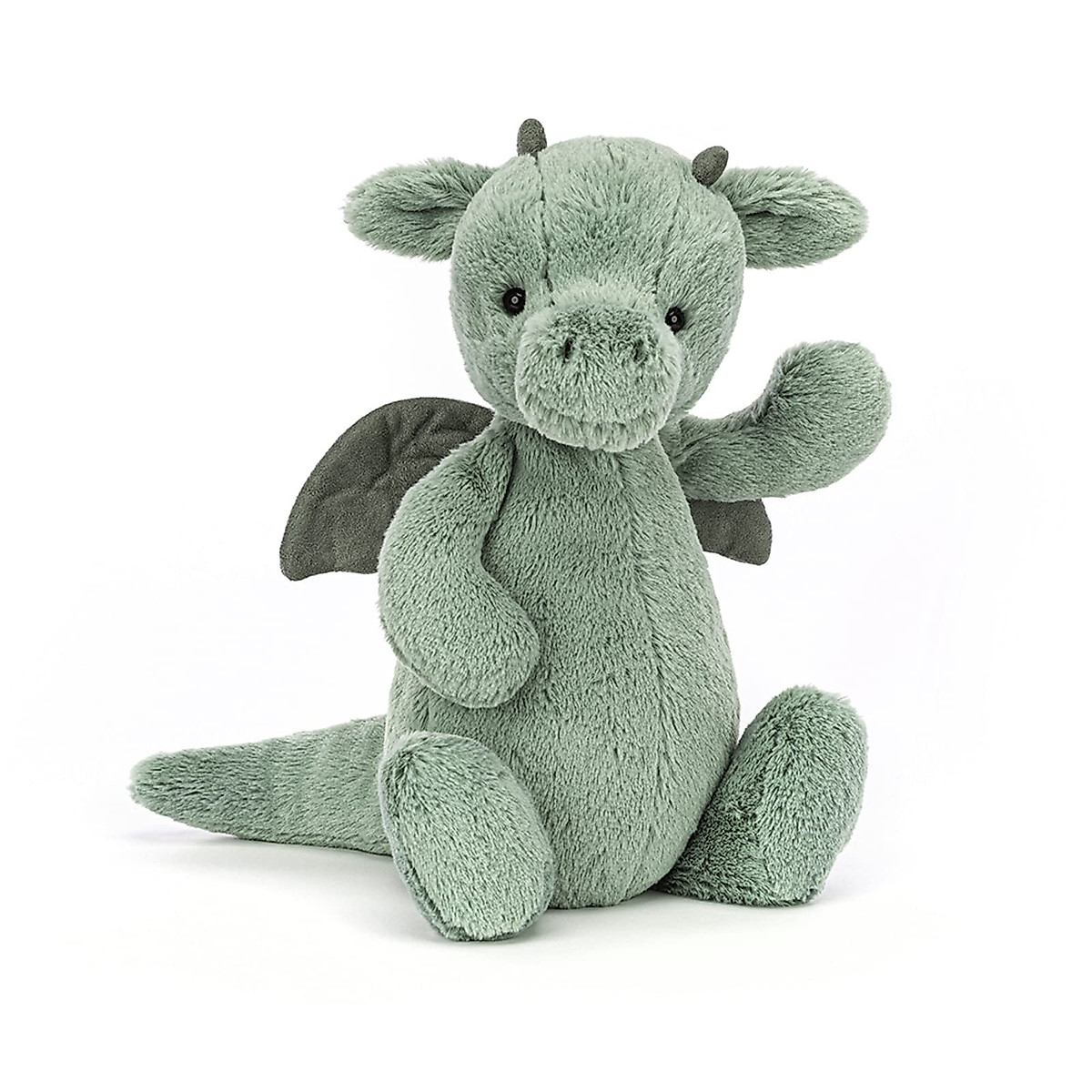 Jellycat Bashful Dragon Stuffed Animal, Medium 12 inches | Mythical Plush Toy | Classic Children's Gift