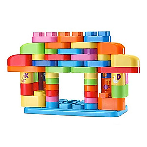 LeapFrog LeapBuilders Blue's Clues and You! 81-Piece Jumbo Blocks Box