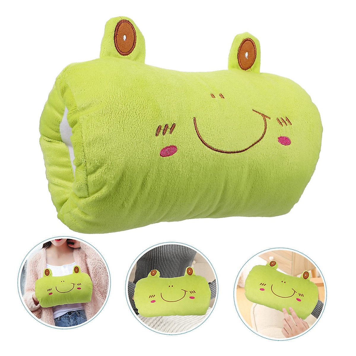Veemoon 1pc Hand Warm Pillow Cartoon Hand Warmer Pillow Fluffy Hand Warmer Hand Muff Cushion Winter Hand Warmers Winter Hugging Pillow Warm Hand Cushion Multifunction Padding Plush