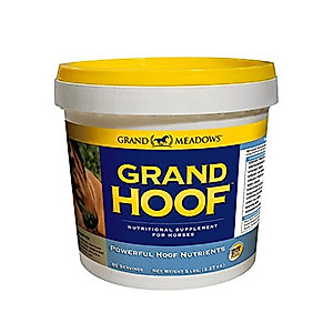 Grand Hoof Horse Biotin Amino Acids Maple Flavored Supplement 5 lbs 80 Day Supply
