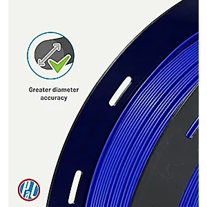 PRINTALOT PLA 3D Printer Filament, Dimensional Accuracy +/- 0.03 mm, 1 kg Spool, 1.75 mm Stone