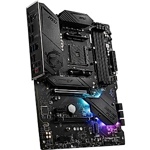 MSI MPG B550 GAMING PLUS Gaming Motherboard (AMD AM4, DDR4, PCIe 4.0, SATA 6Gb/s, M.2, USB 3.2 Gen 2, HDMI/DP, ATX)