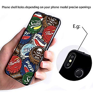 HHUAN Case for Tecno Spark 7T (6.52"), with 2 Tempered Glass Screen Protector. Ultra-Thin Black Soft Silicone Anti-Drop Phone Cover, TPU Bumper Shell for Tecno Spark 7T - WMA25