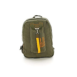 Olive Drab Vintage Canvas Flight Bag