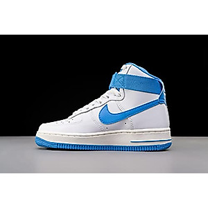 Nike Air Force 1 '07 Mid, Women's High Trainers, Blue, 9.5 AU
