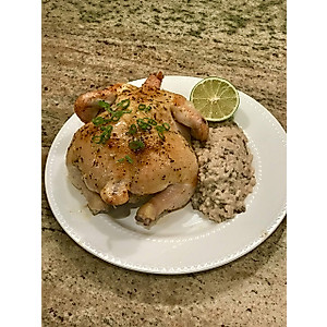 Heavy Gauge, Carbonized Steel, Commercial Kitchen Grade Non-Stick Roaster with Floating Rack for 22 lb Turkey by EuroHome