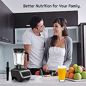 iCucina Professional-Grade High Speed Blender, 64 oz, Precision Control for Any Consistency in Smoothies, Hot Soups, Frozen Desserts, and More