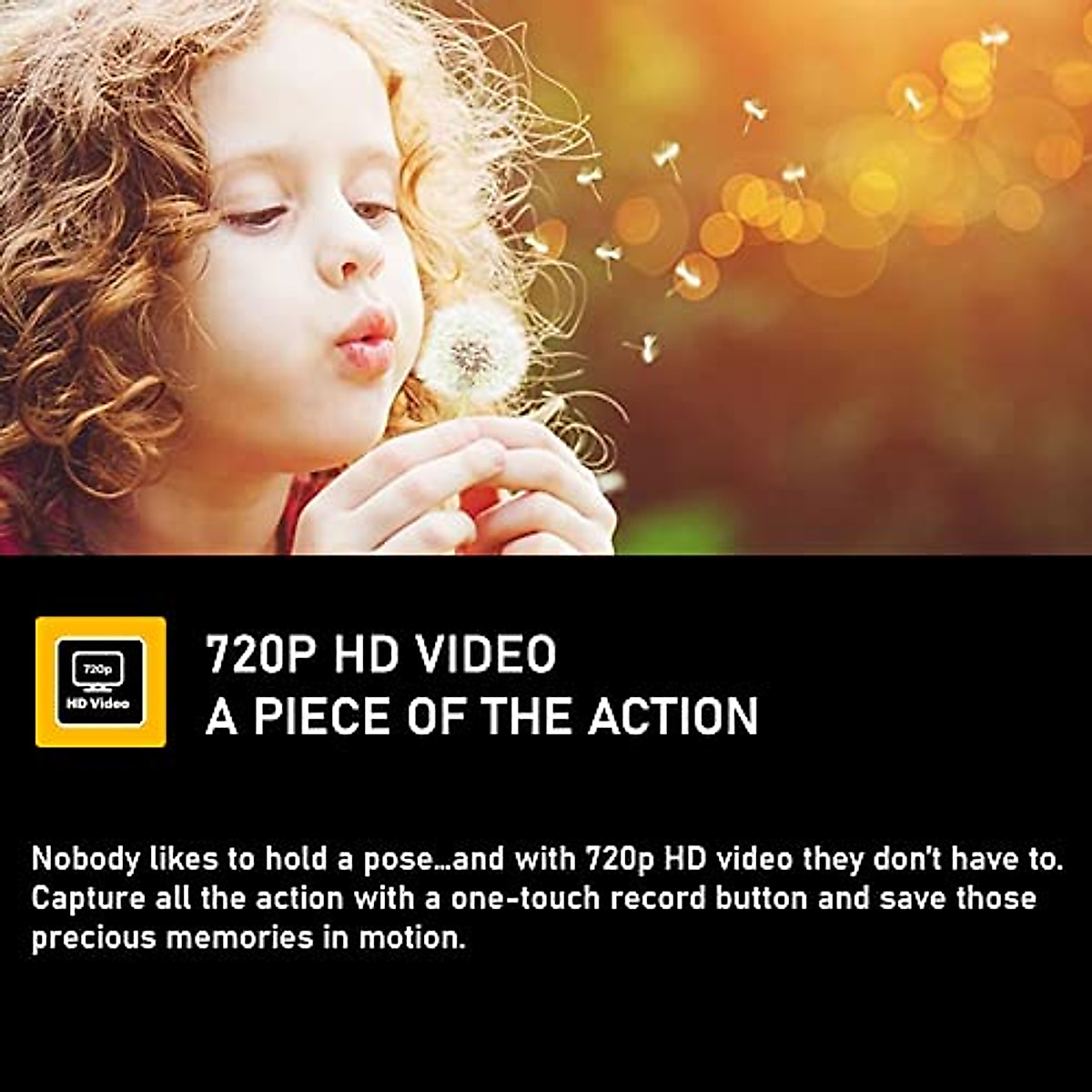 Kodak PIXPRO AZ255 Digital Camera (Black) + Point & Shoot Camera Case + 16GB Memory Card + USB Card Reader + Table Tripod + Accessories