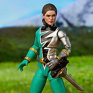 Power Rangers Lightning Collection Dino Fury Green Ranger 6-inch Scale Action Figure, Toys and Action Figures for Kids Ages 4 and Up