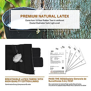 FeelinGirl Waist Trainer for Women Long Torso Waist Trainer Lower Belly Fat Workout Waist Trainer XX-Large