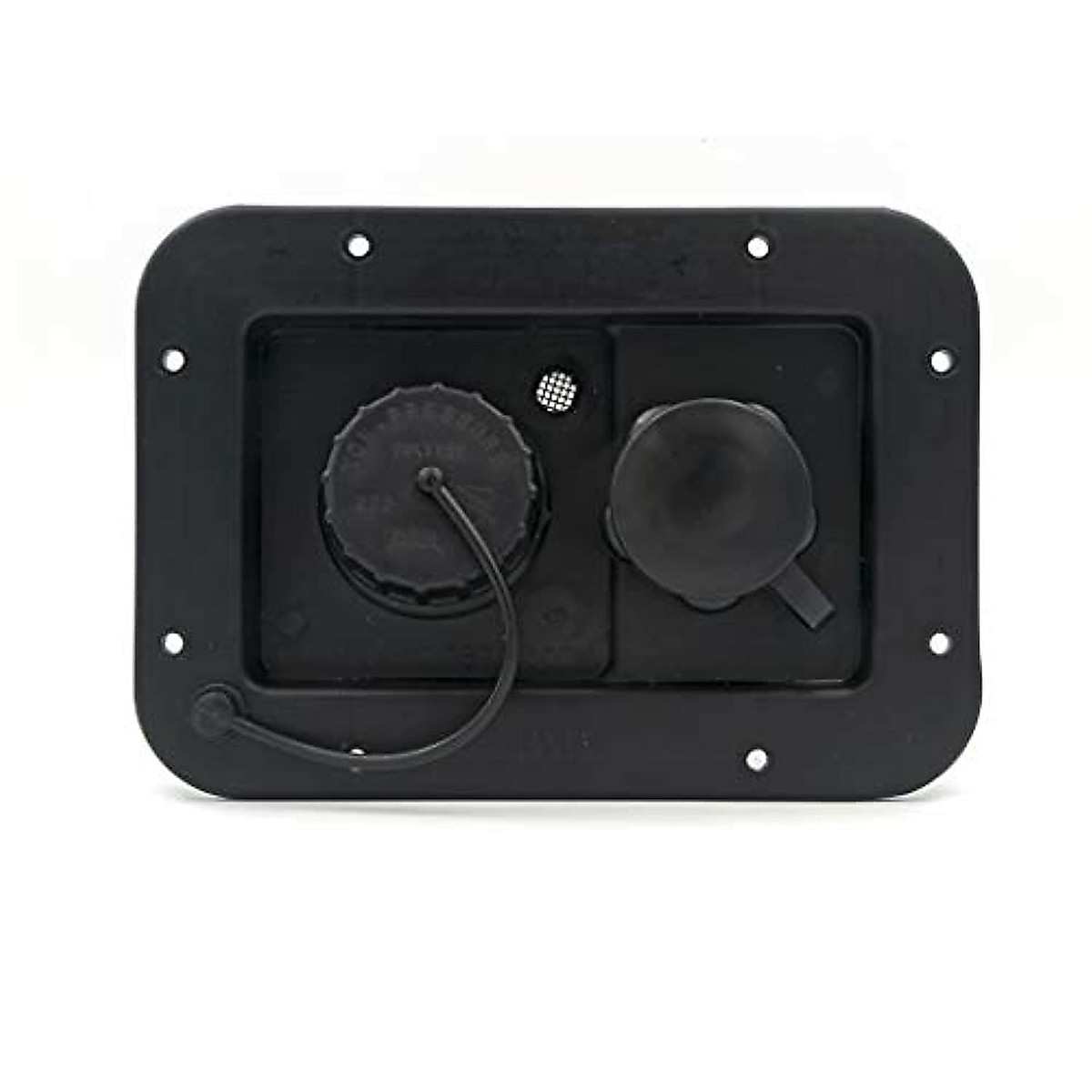 THETFORD RV Camper City/Gravity Water Hatch with Plastic Check Valve Black PN 94223