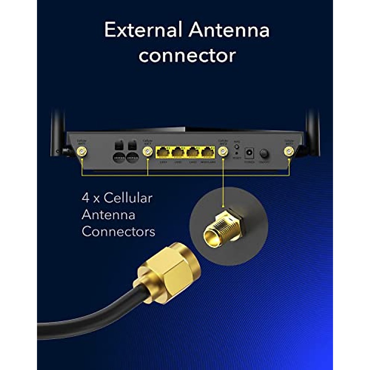 Cudy New 5G NR SA NSA AX3000 WiFi 6 CPE Router, AX3000 Dual SIM 5G Cellular Router, Qualcomm IPQ5018, SDX62, 4 x 4 MIMO, Detachable Antennas, Band Lock, VPN, Zerotier, Cloudflare, P5