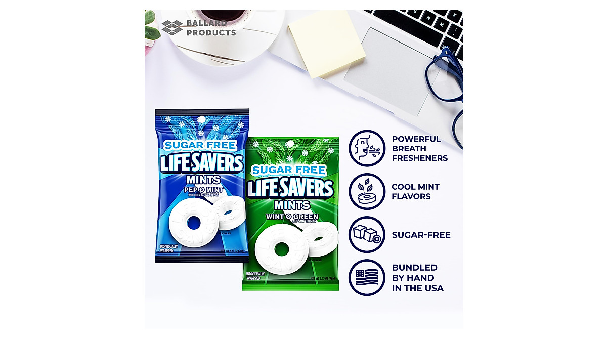 Sugar Free Lifesavers Mints Variety Pack - 2 Flavors