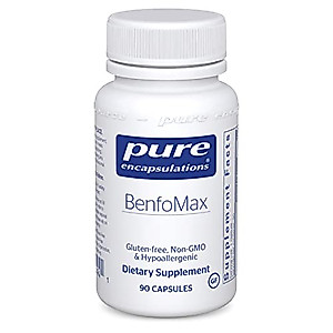 Pure Encapsulations BenfoMax | B1 (Thiamine) Supplement to Support a Healthy Carbohydrate Metabolism and Kidney Cellular Health* | 90 Capsules