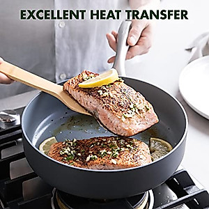 GreenPan Lima Hard Anodized Healthy Ceramic Nonstick 12 Piece Cookware Pots and Pans Set, PFAS-Free, Oven Safe, Gray